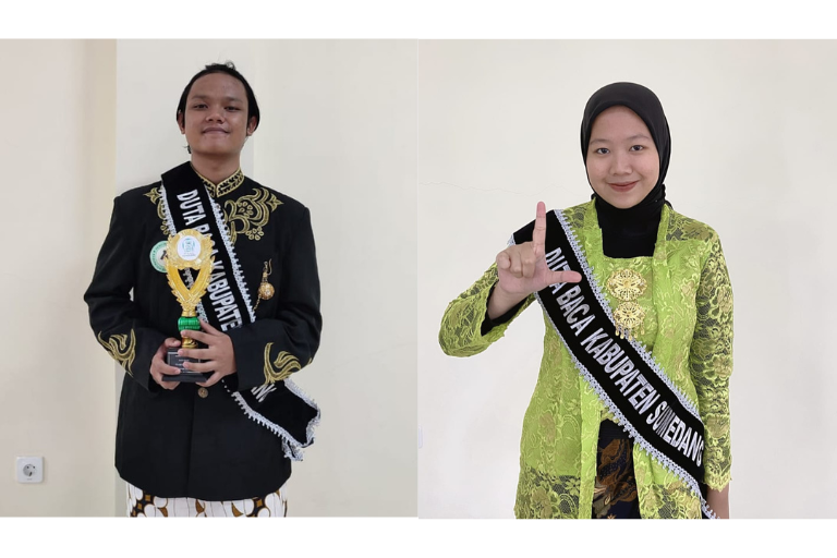 Asep dan Riski, Finalis Pemilihan Duta Baca Kabupaten Sumedang 2023 ...